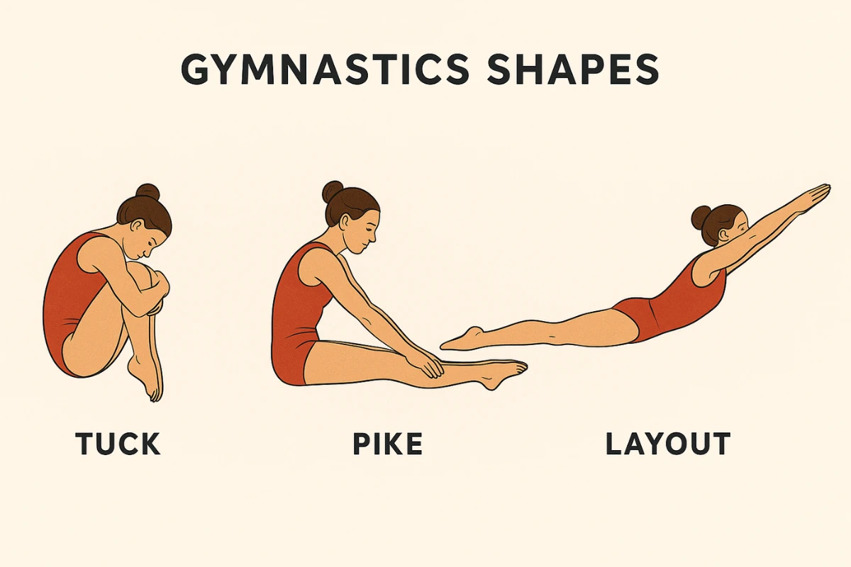 Tuck, Pike, or Layout: Why Each Shape Matters in Gymnastics