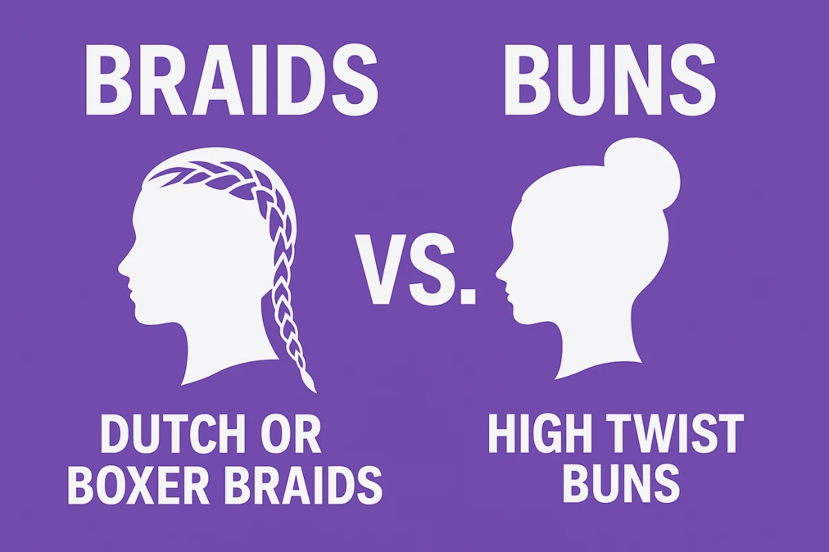 Braids vs. Buns: Which Holds Better for Tumbling Days?