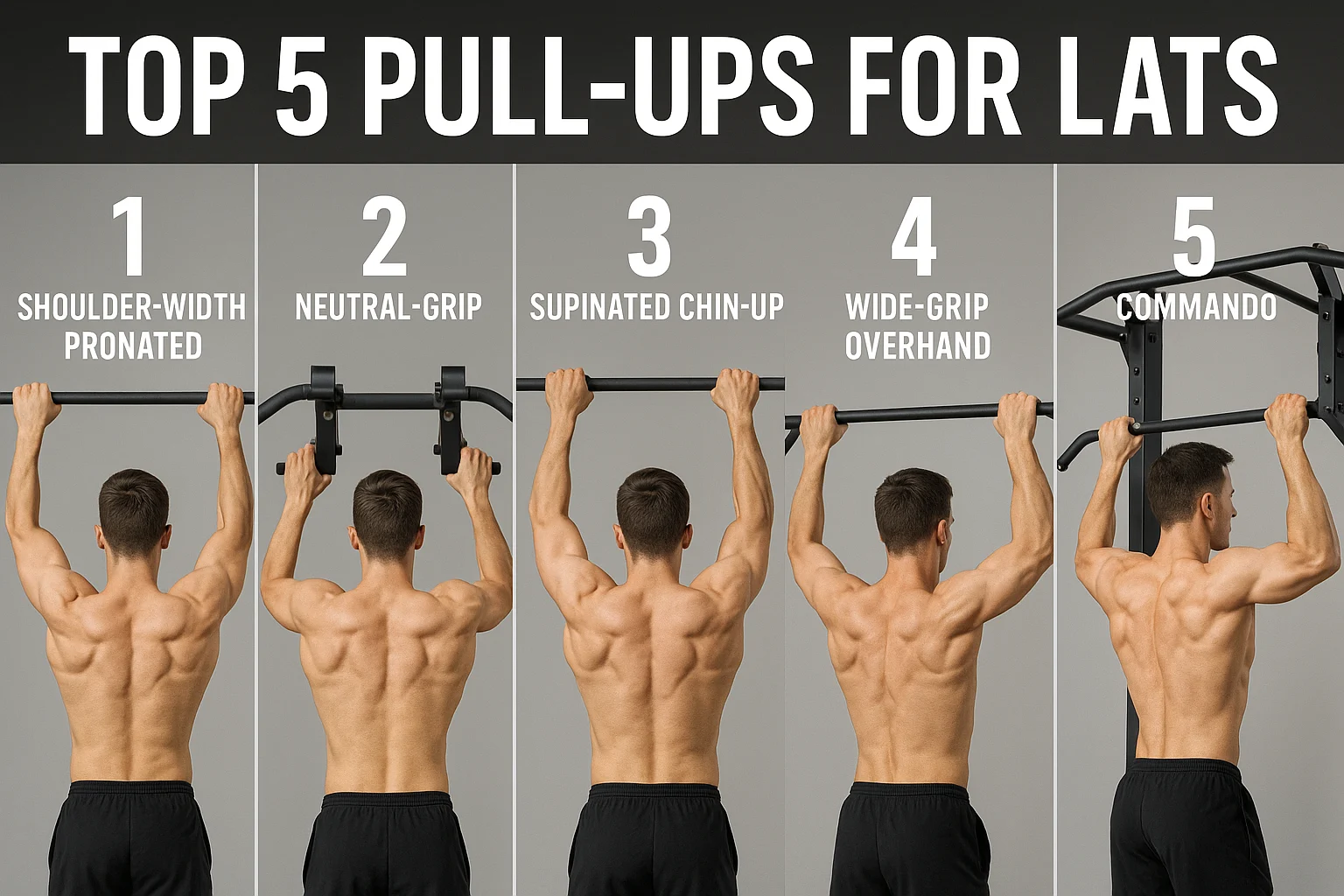 Top 5 Pull-Up Grips Ranked for Lat Development